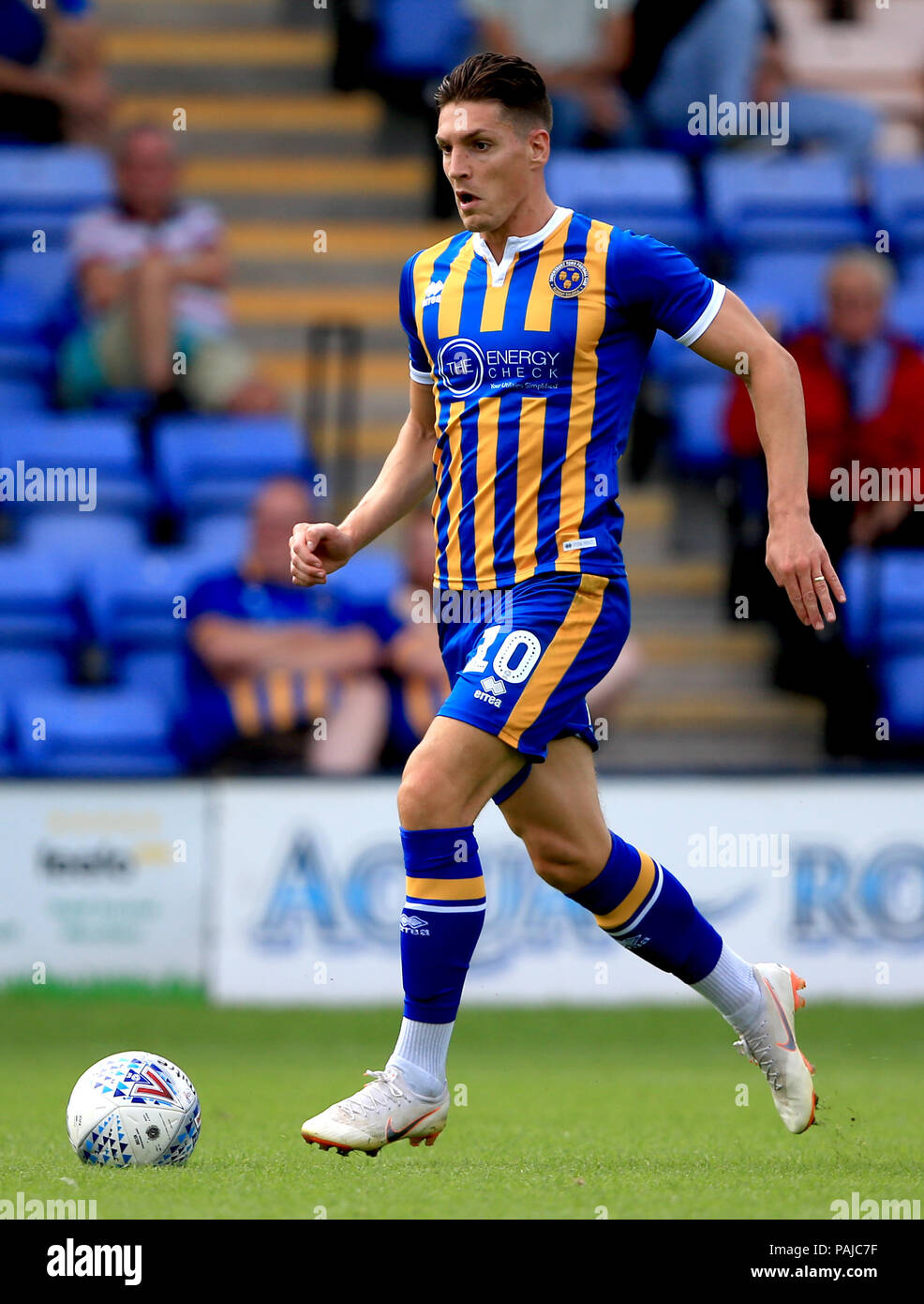 Shrewsbury Town's Sam Jones Stock Photo - Alamy