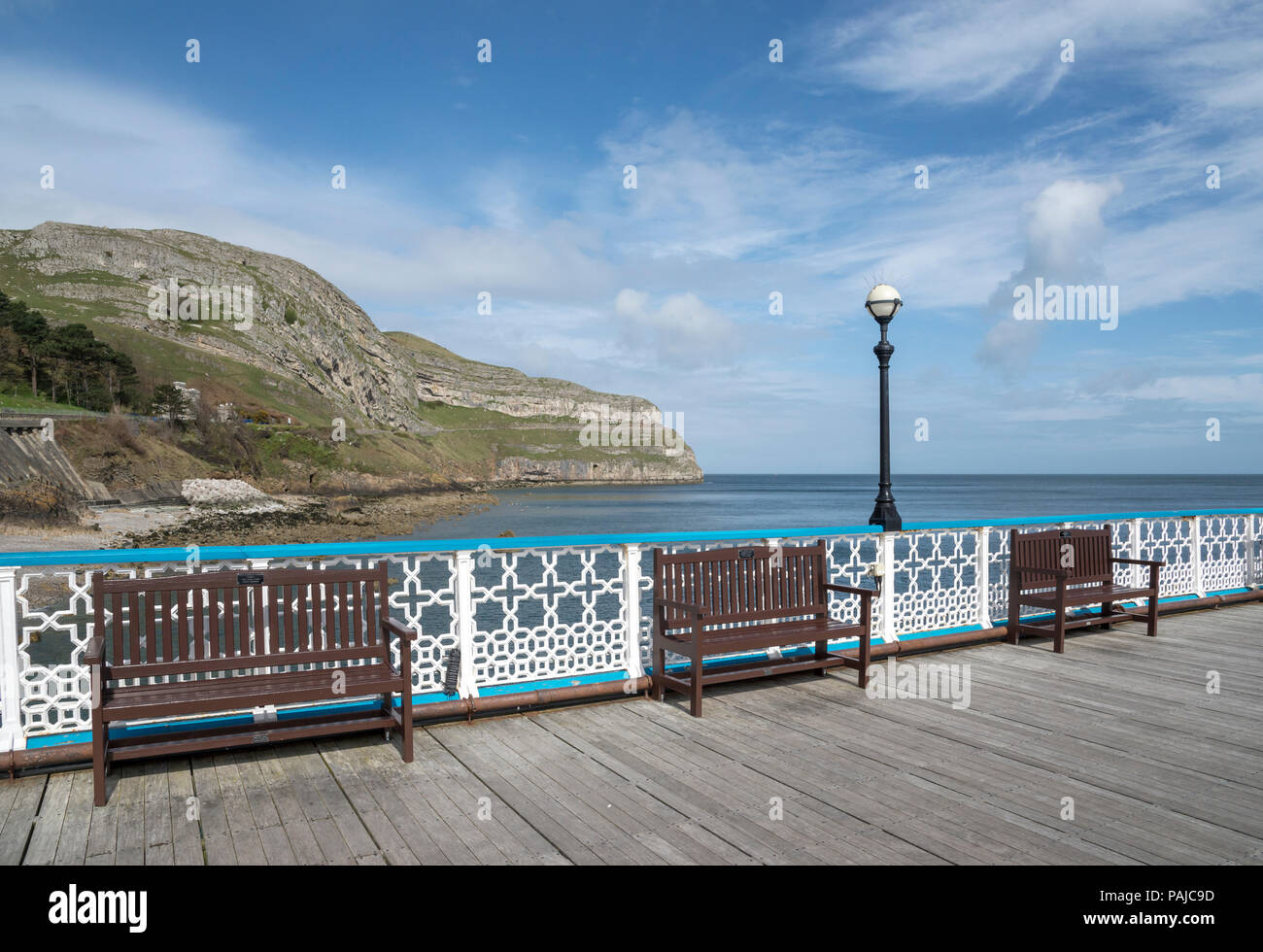 Llandudno Pier, Llandudno, North Wales, UK Stock Photo - Alamy