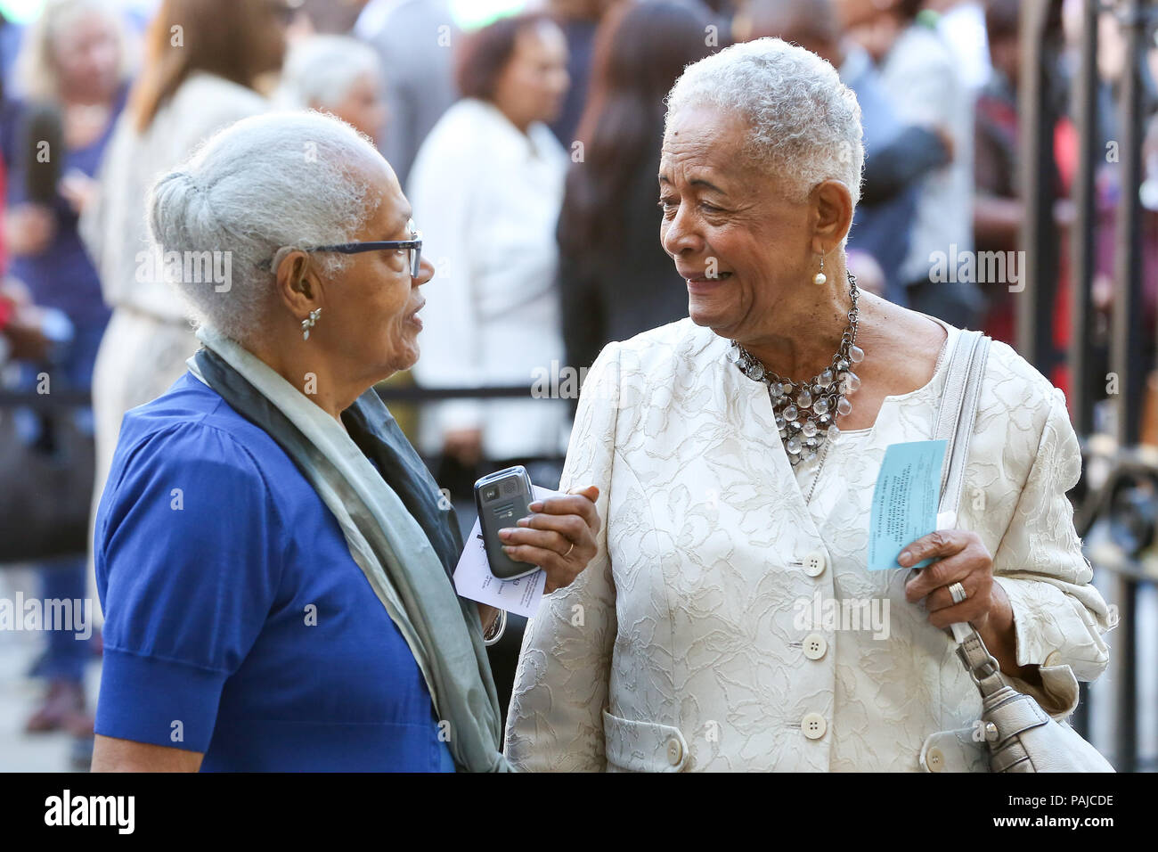 Families of the Windrush generation and politicians attend at ...