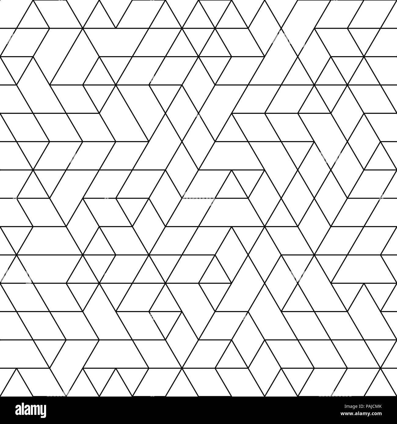 Seamless Geometric Vector Background Stock Vector Image & Art - Alamy