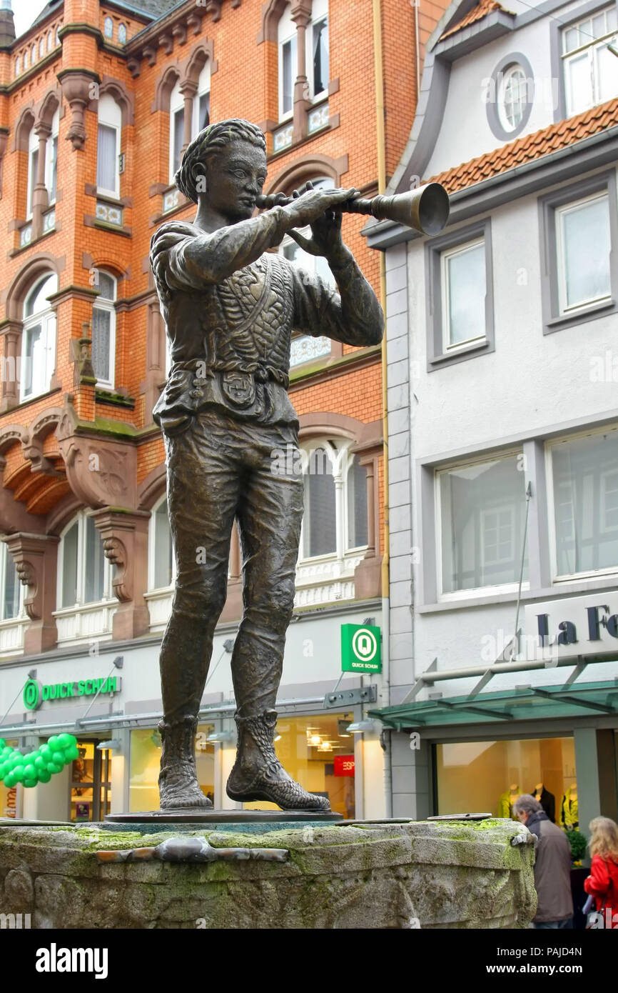 The Pied Piper of Hamelin, Germany Stock Photo - Alamy