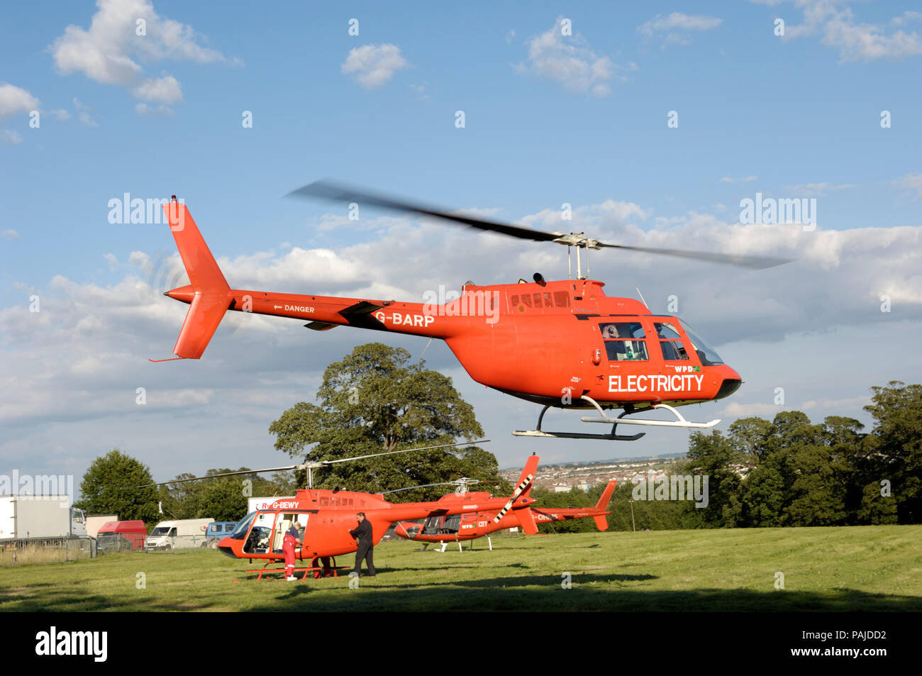 Western Power Distribution WPD Helicopters Bell 206 Jet Ranger 2 / II ...