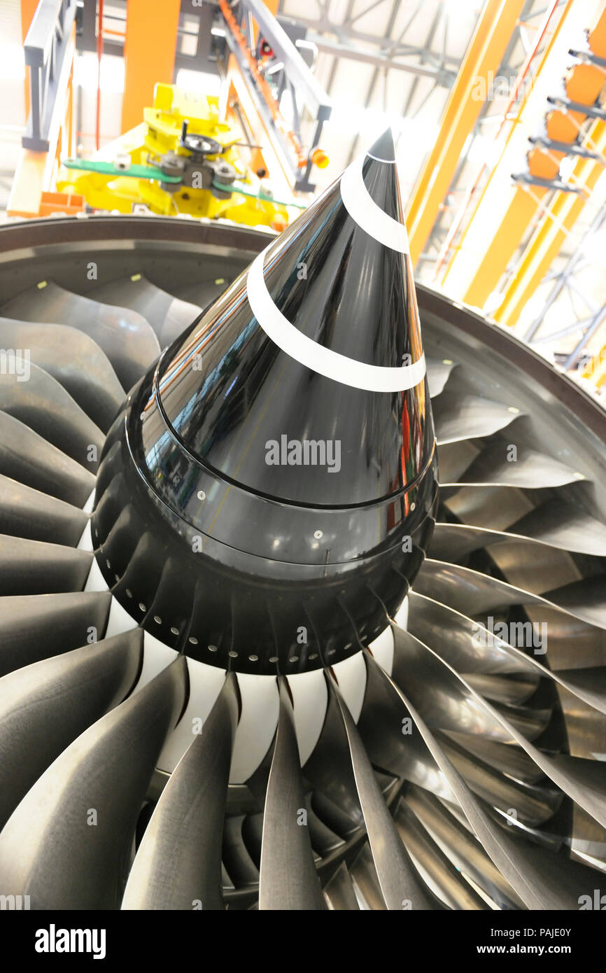 Rolls-Royce Trent 900 jet aero-engine maintenance and overhaul at SAESL ...