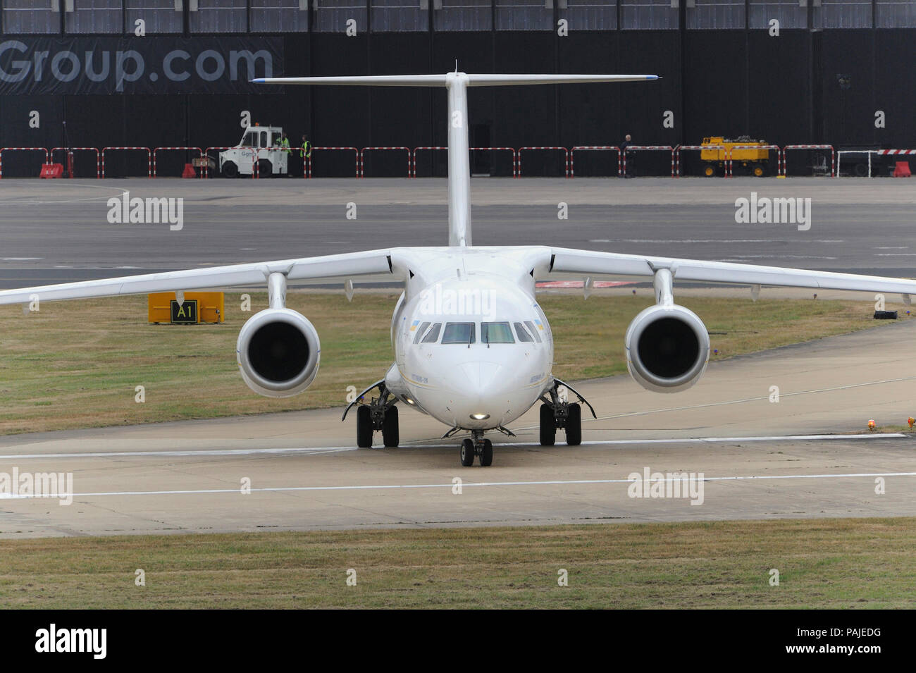 in the flying-display at the Farnborough Airshow 2010 Stock Photo - Alamy
