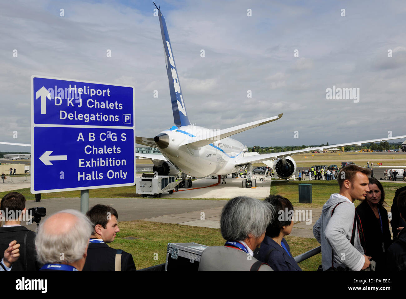 in the static-display at the Farnborough Airshow 2010 Stock Photo - Alamy