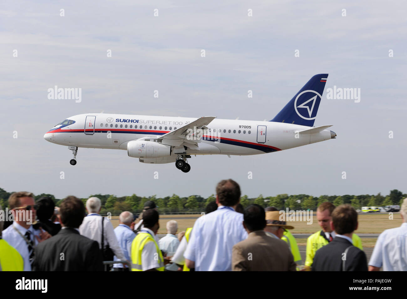 in the flying-display at the Farnborough Airshow 2010 Stock Photo - Alamy