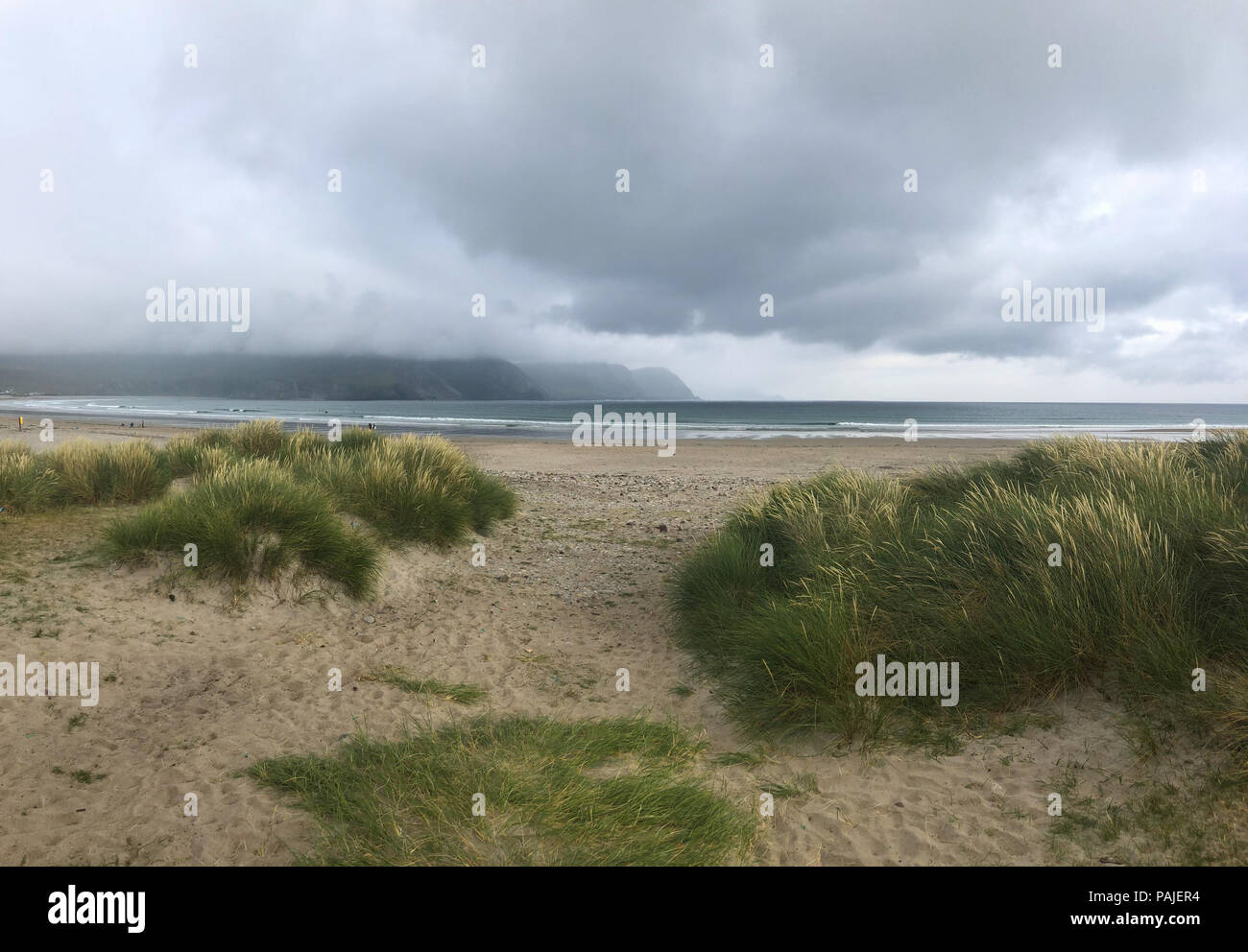 Achill Island lies off County Mayo on the west coast of the Republic of ...