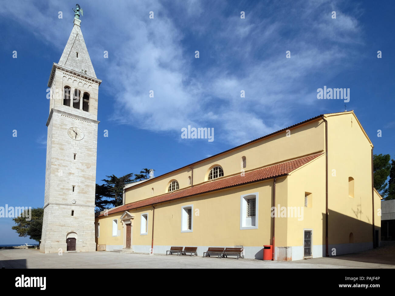 The parish church of St. Pelagius was until 1828 Cathedral of the ...