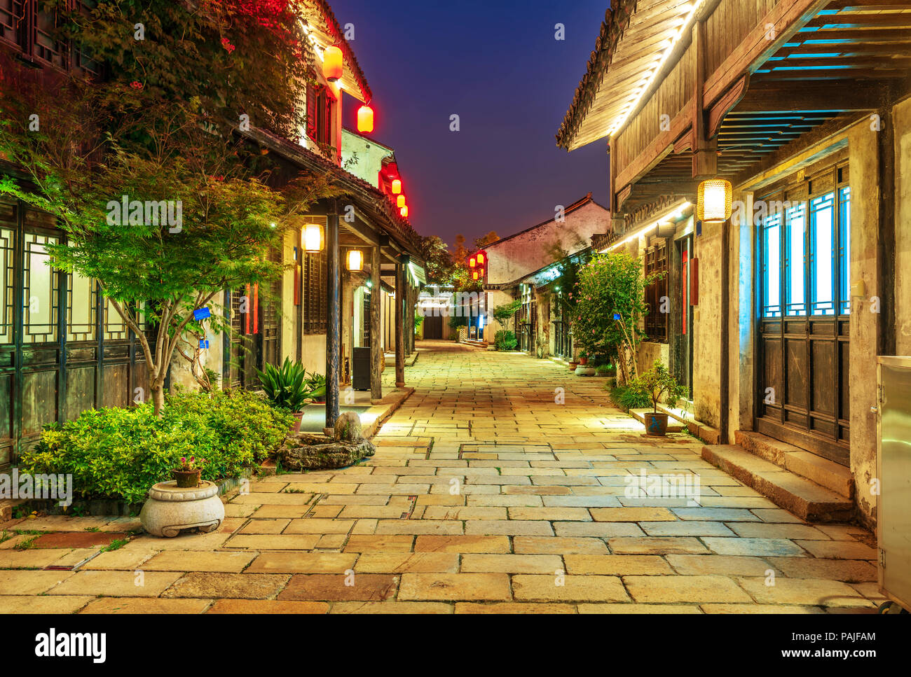 Wuzhen night scene hi-res stock photography and images - Alamy
