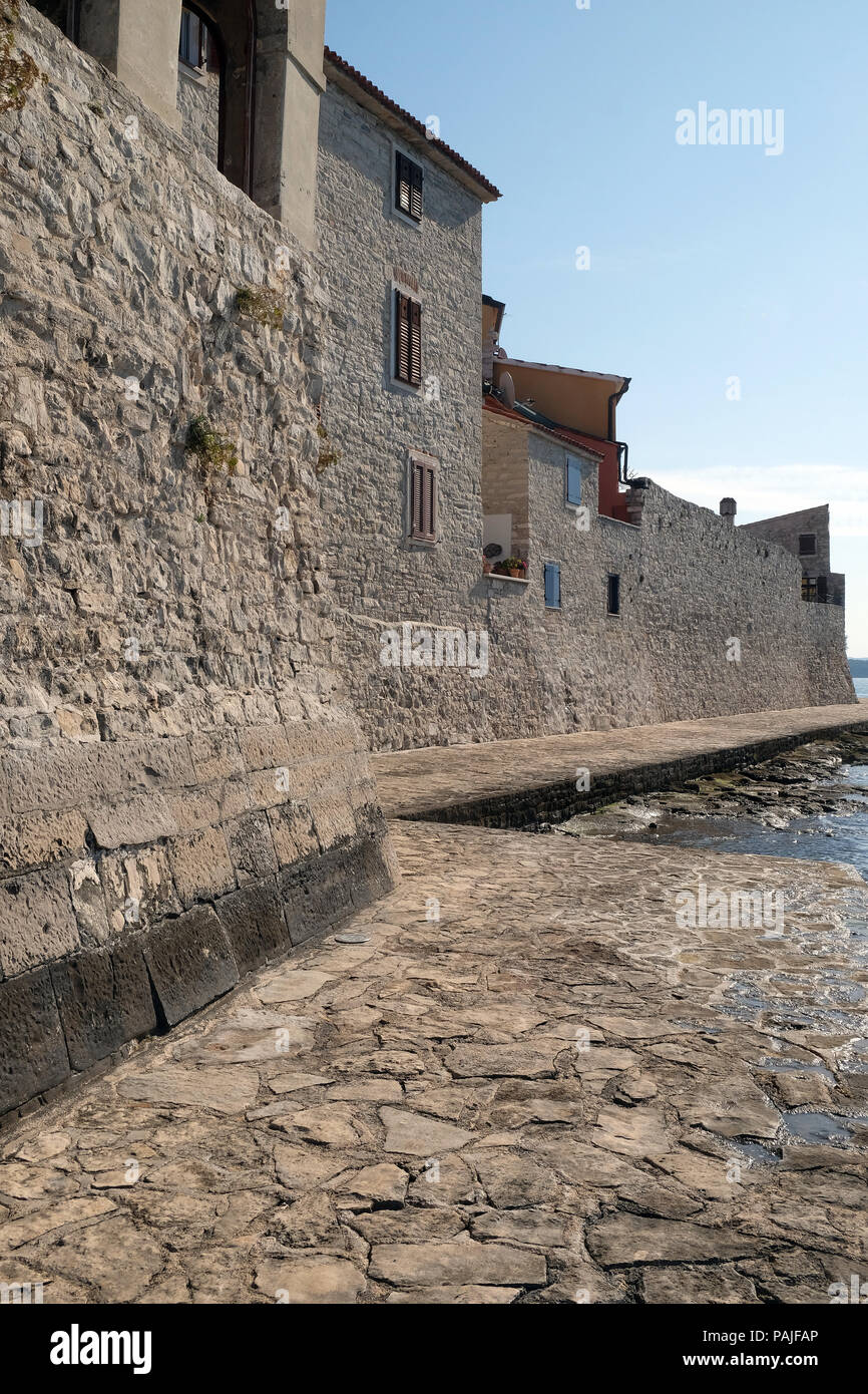 Small idyllic city Novigrad located on the west coast of Istria ...