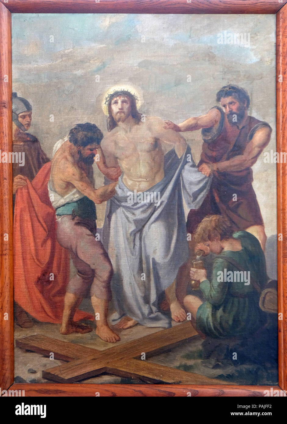 10th Stations Of The Cross Jesus Is Stripped Of His Garments Church