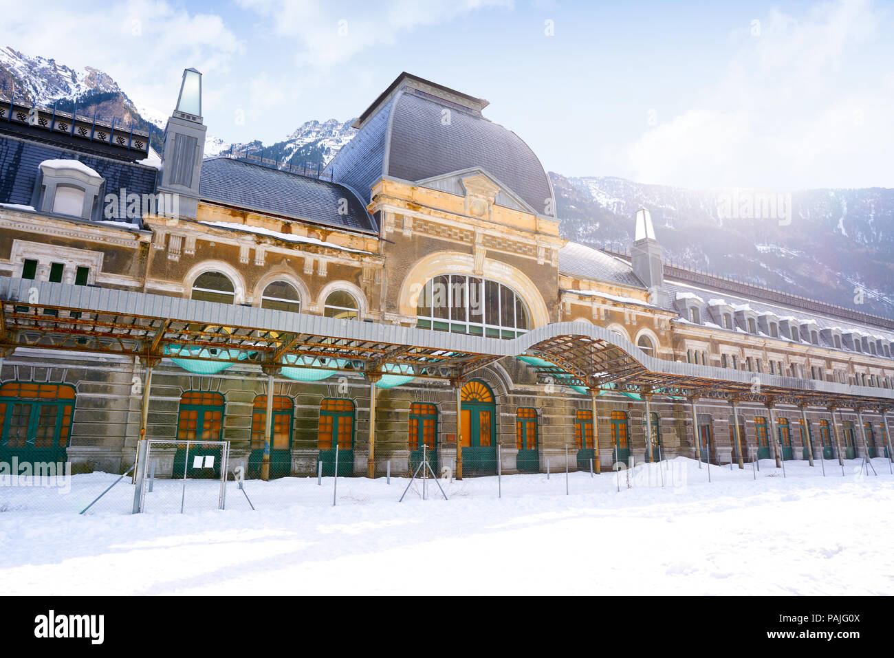 Pyrenees train scenic hi-res stock photography and images - Alamy