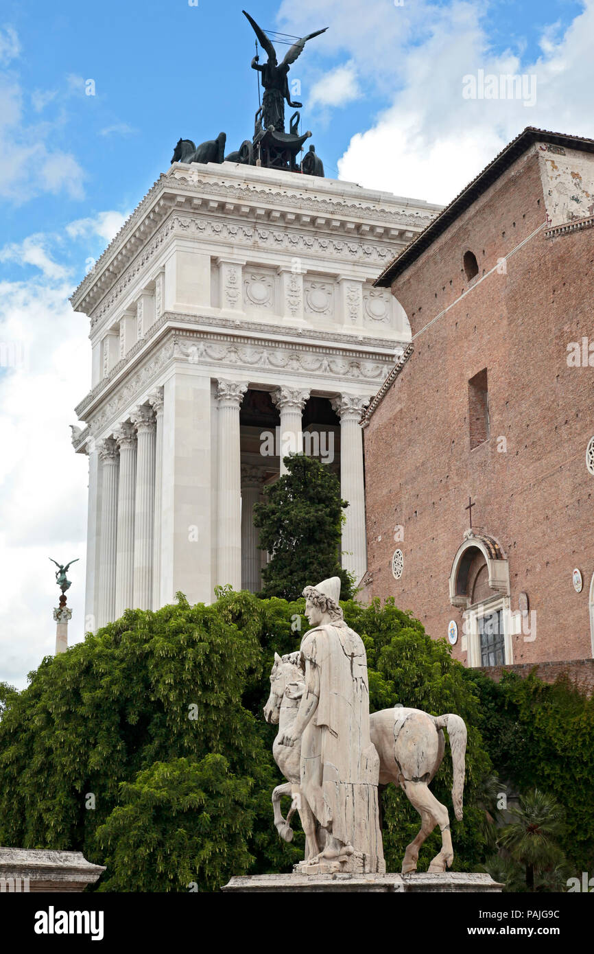 Roman capitol stairs hi-res stock photography and images - Alamy