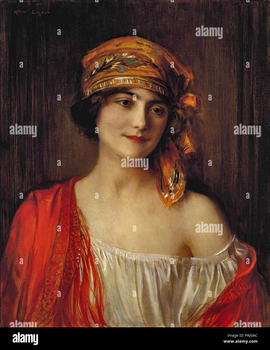 Albert lynch painting hi-res stock photography and images - Alamy