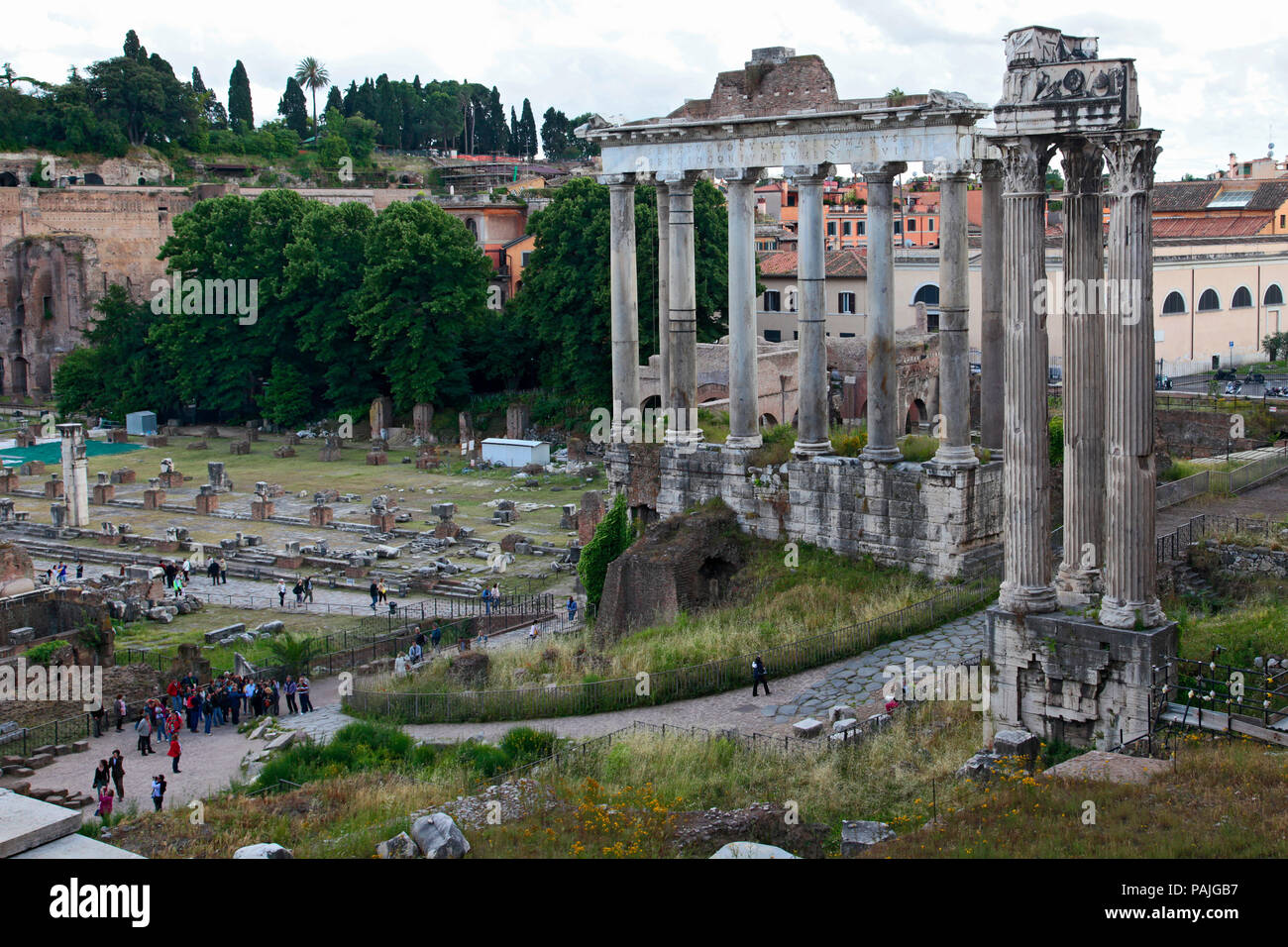 Roman Forum in Rome Stock Photo - Alamy