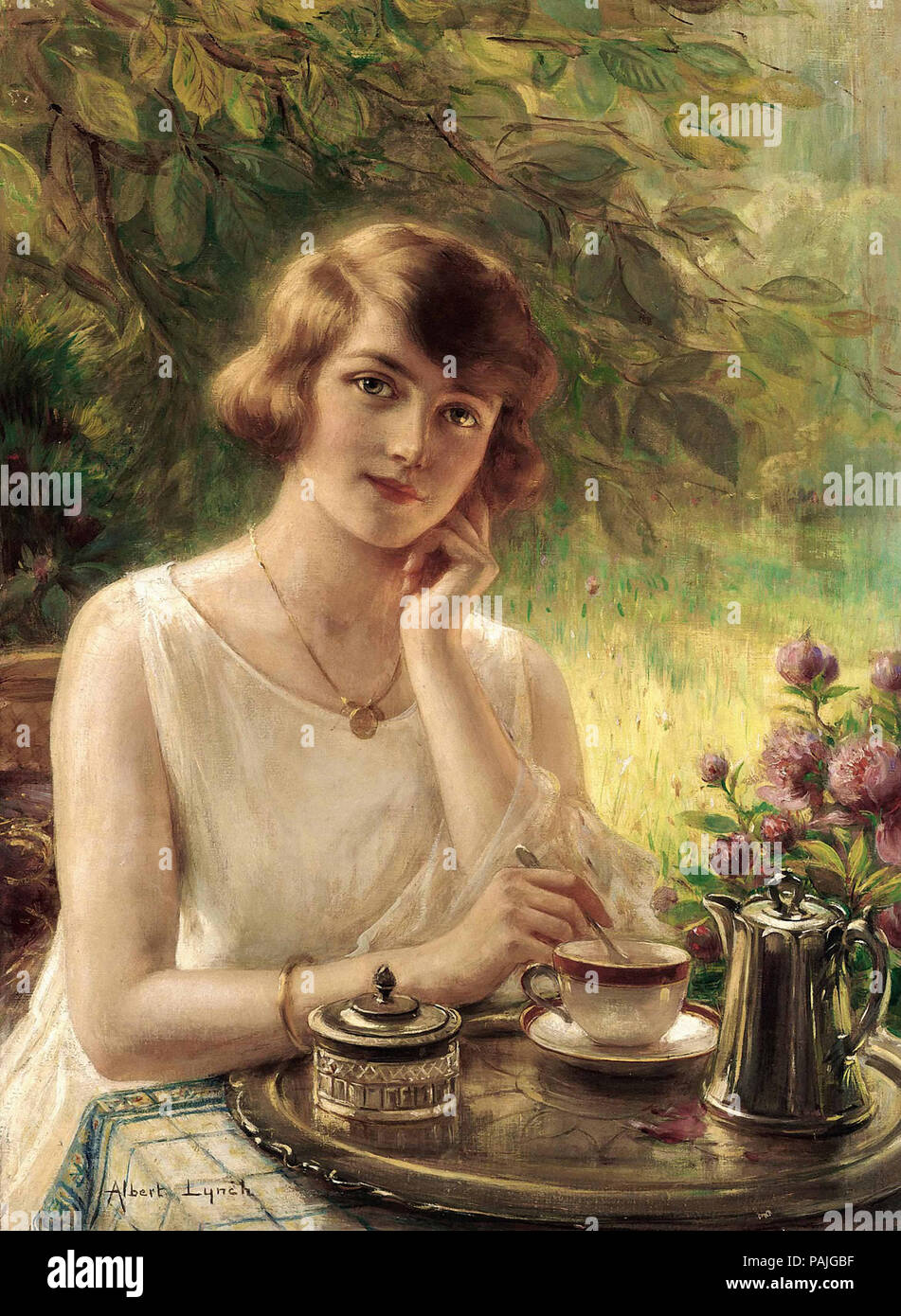 Albert lynch painting hi-res stock photography and images - Alamy