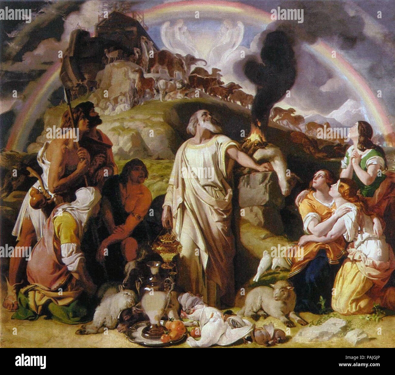 Noahs sacrifice hi-res stock photography and images - Alamy