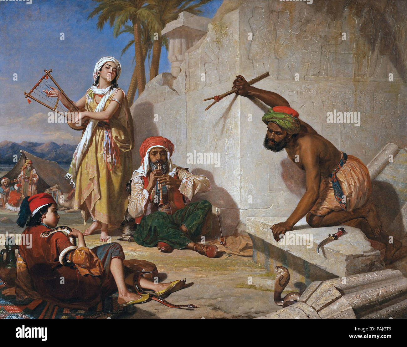 Maddox Willes - Snake Catchers of Syria Capturing a Cobra De Capello ...