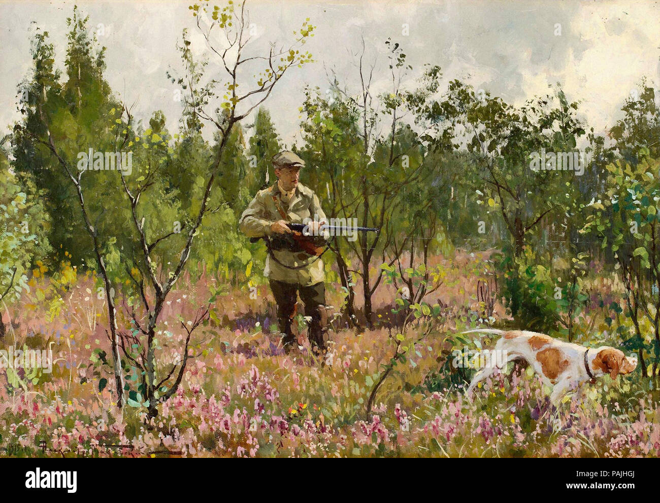 Makovsky Alexander - the Hunt Stock Photo - Alamy