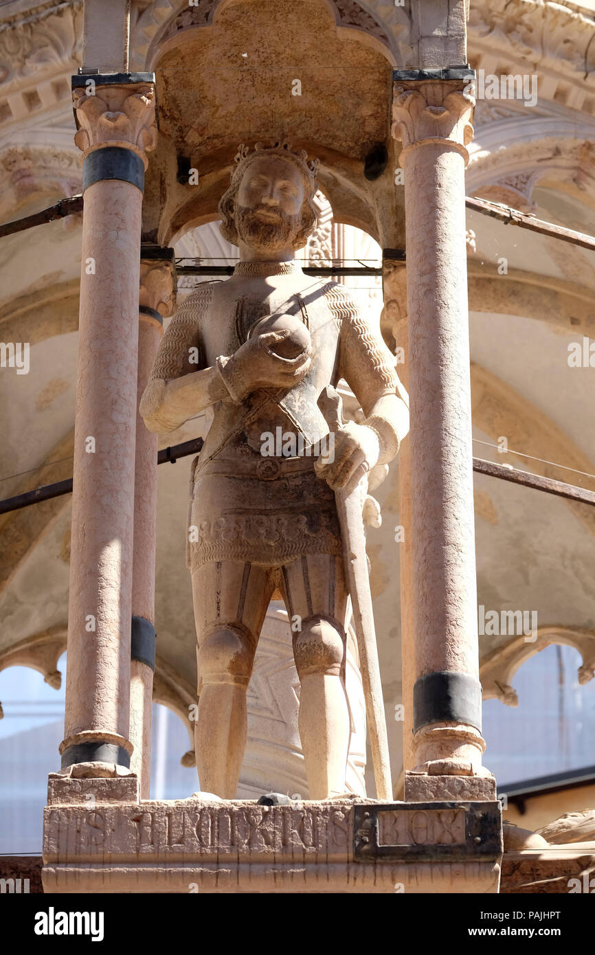Scaliger tombs, a group of five gothic funerary monuments celebrating ...