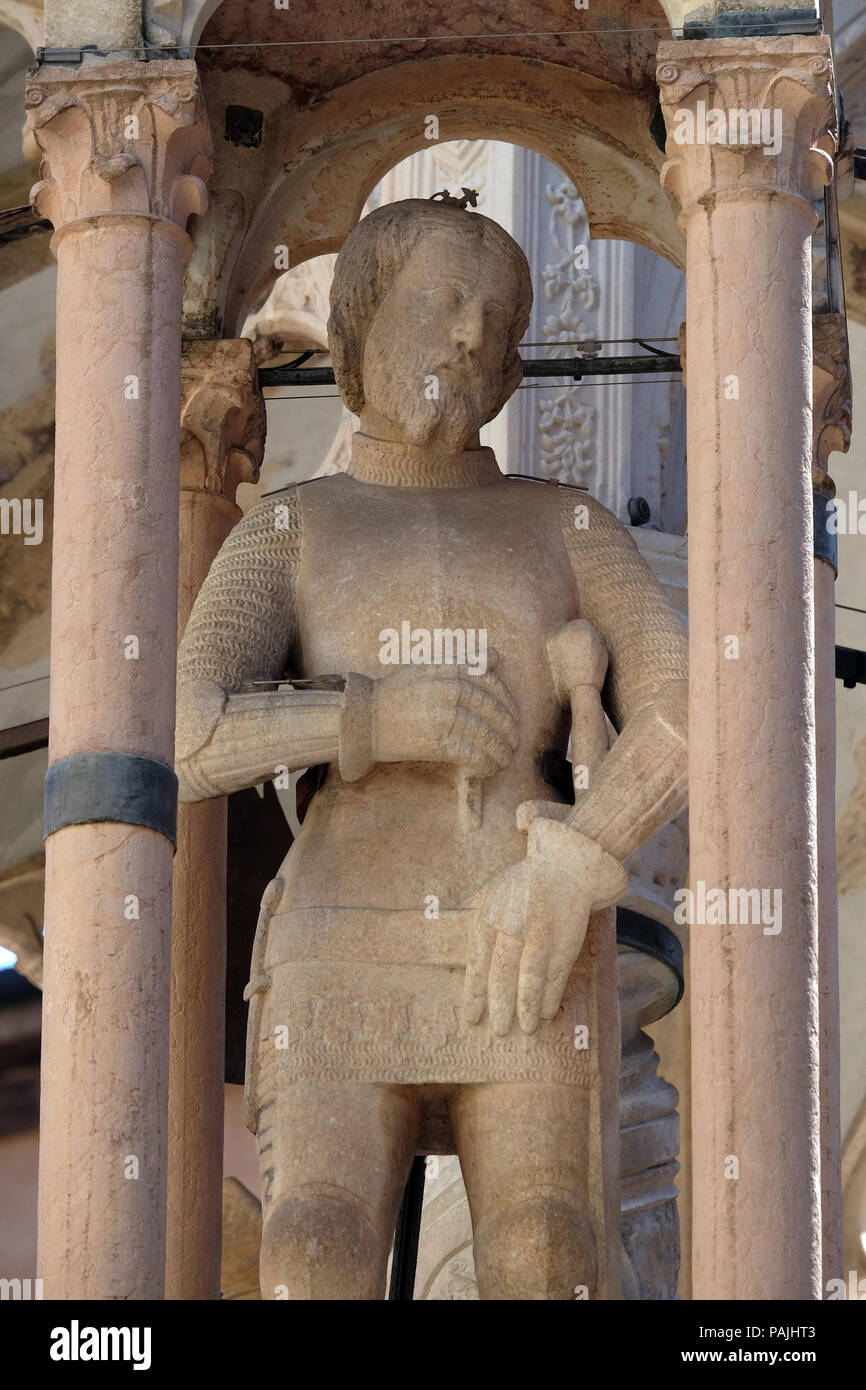 Scaliger tombs, a group of five gothic funerary monuments celebrating ...