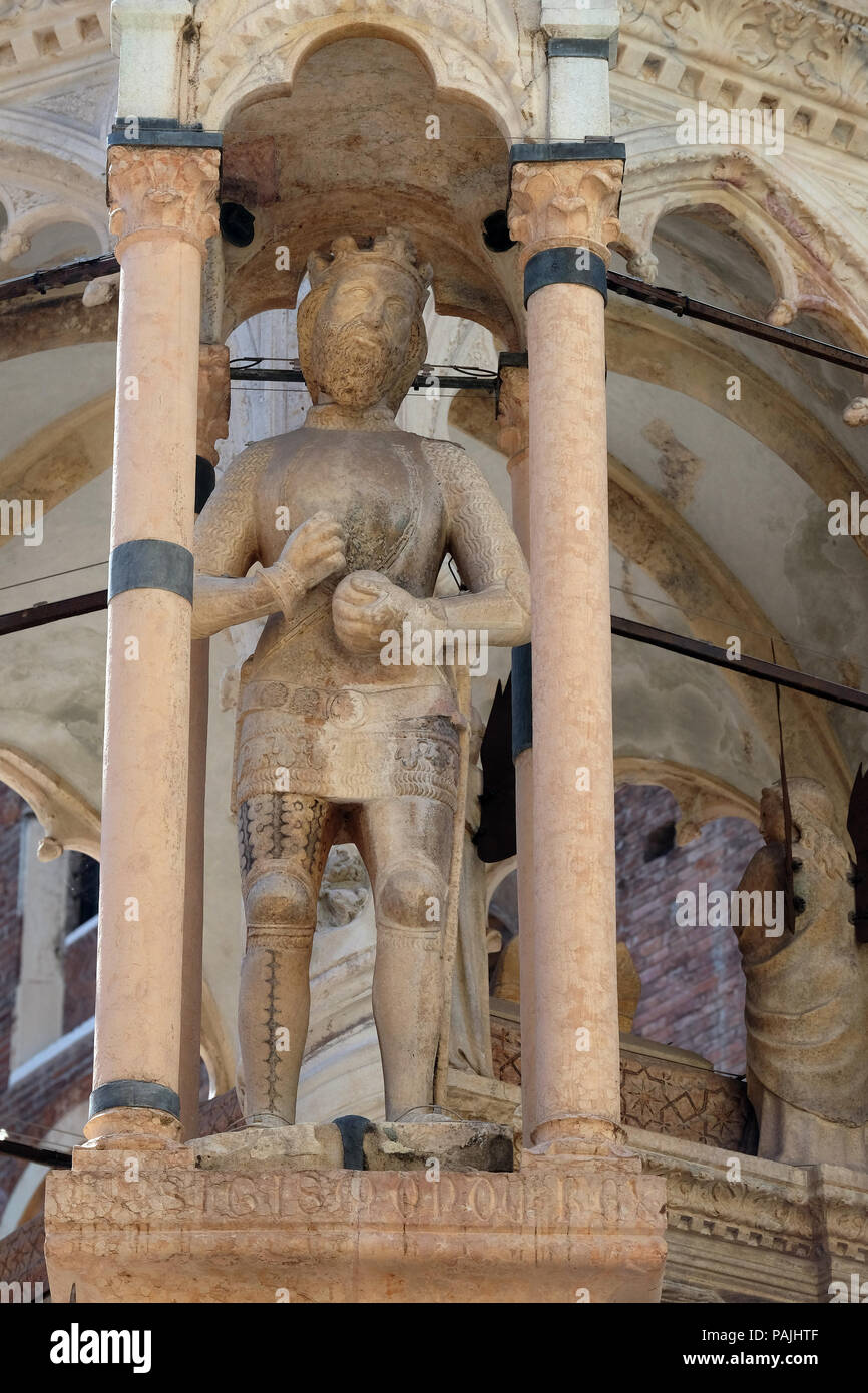 Scaliger tombs, a group of five gothic funerary monuments celebrating ...
