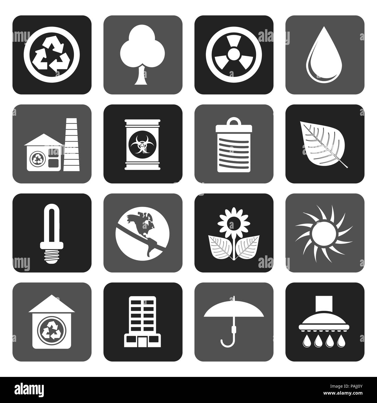 Recycling van Stock Vector Images - Alamy