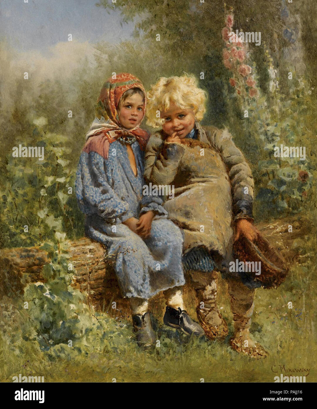 Peasant children hi-res stock photography and images - Alamy