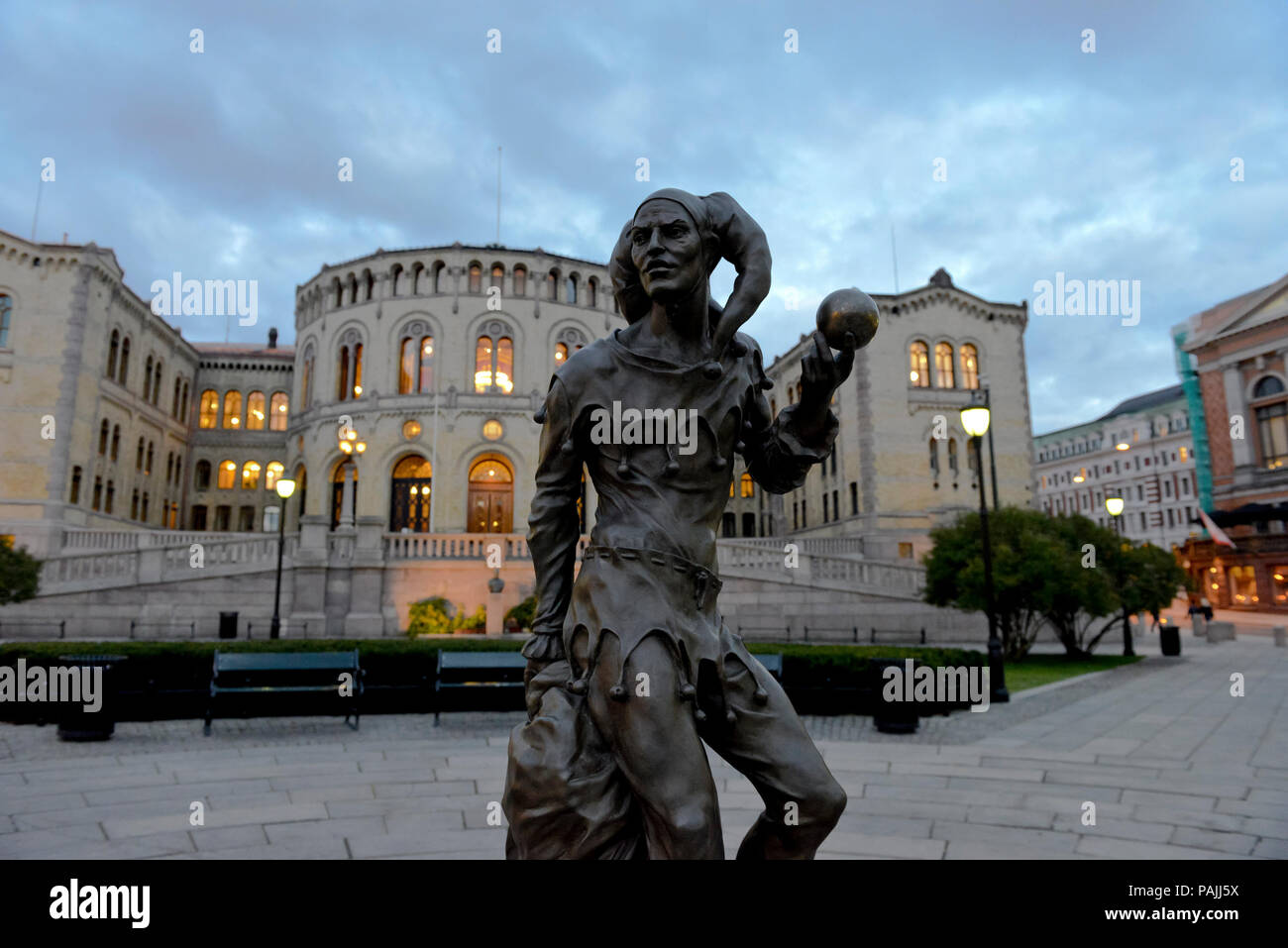 Statue oslo norway hi-res stock photography and images - Alamy