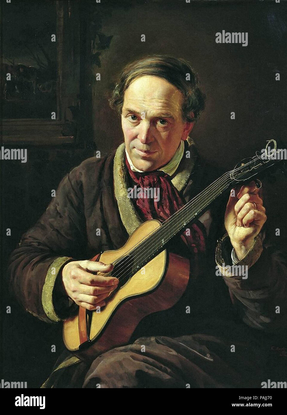 Makovsky Constantin - Portrait of E.I. Makovsky the Father of the ...