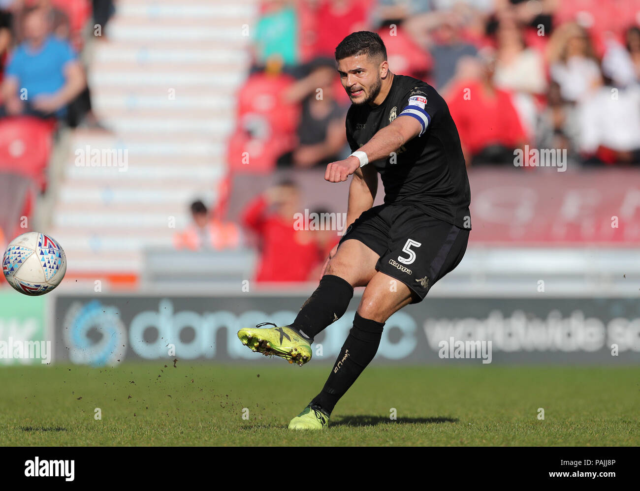Wigan Athletic's Sam Morsy Stock Photo - Alamy