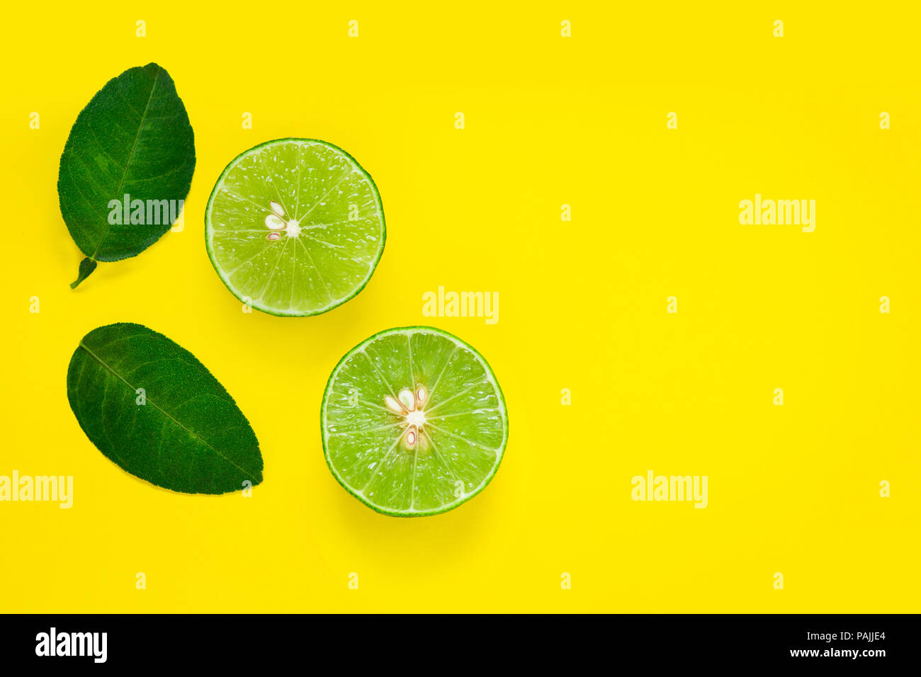 green lemon yellow background Stock Photo - Alamy