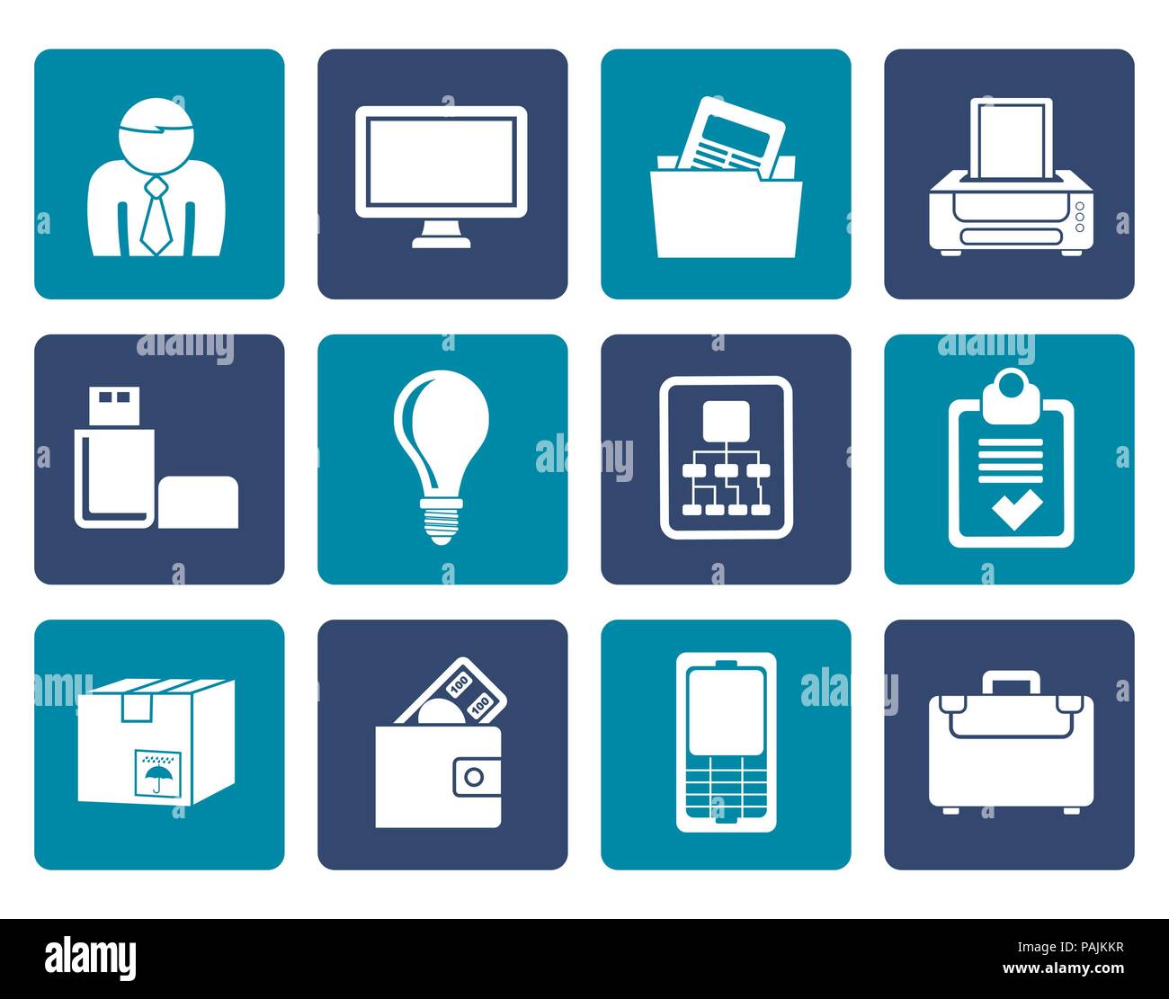Business Office Icon Vector
