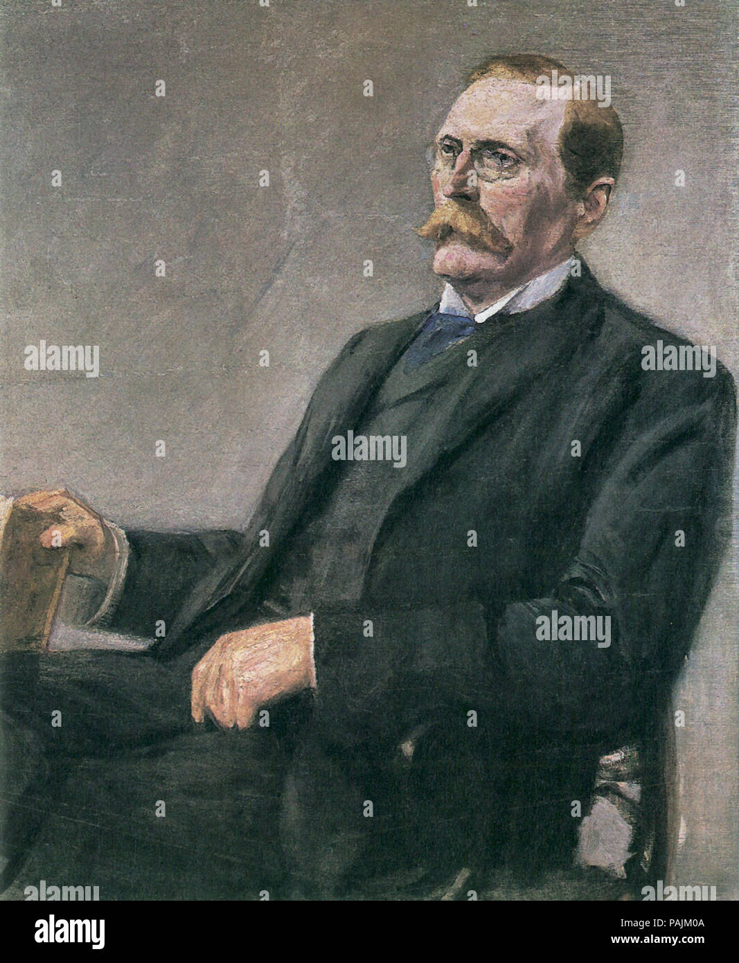 Liebermann Max - Bildnis Wilhelm Von Bode Stock Photo - Alamy