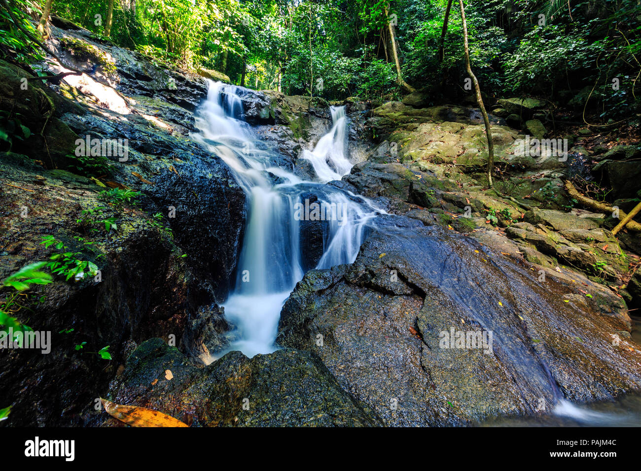 Kathu waterfall phuket hi-res stock photography and images - Alamy