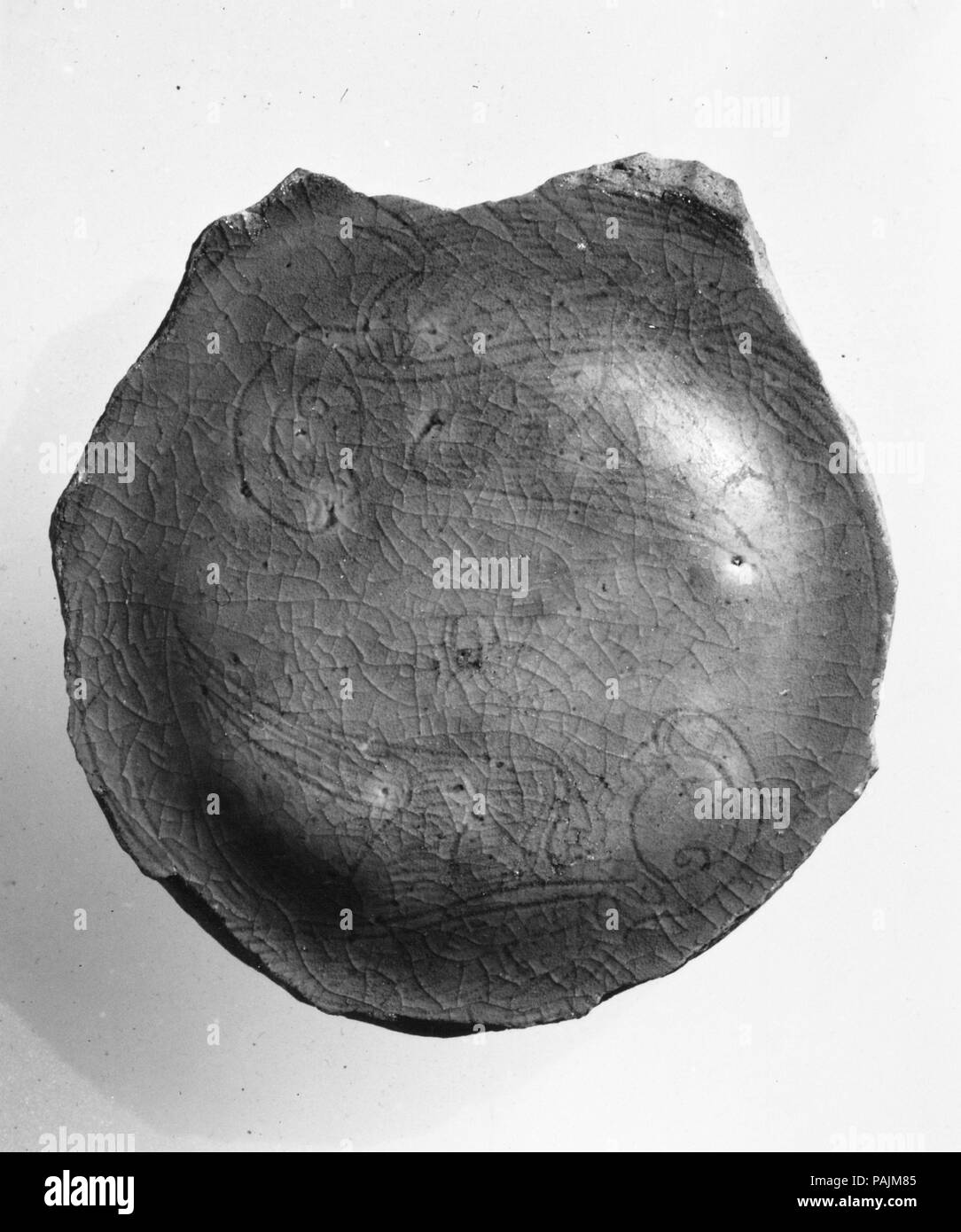 Sherd. Culture: China. Dimensions: 3 1/2 x 3 1/8 in. (8.9 x 7.9 cm ...
