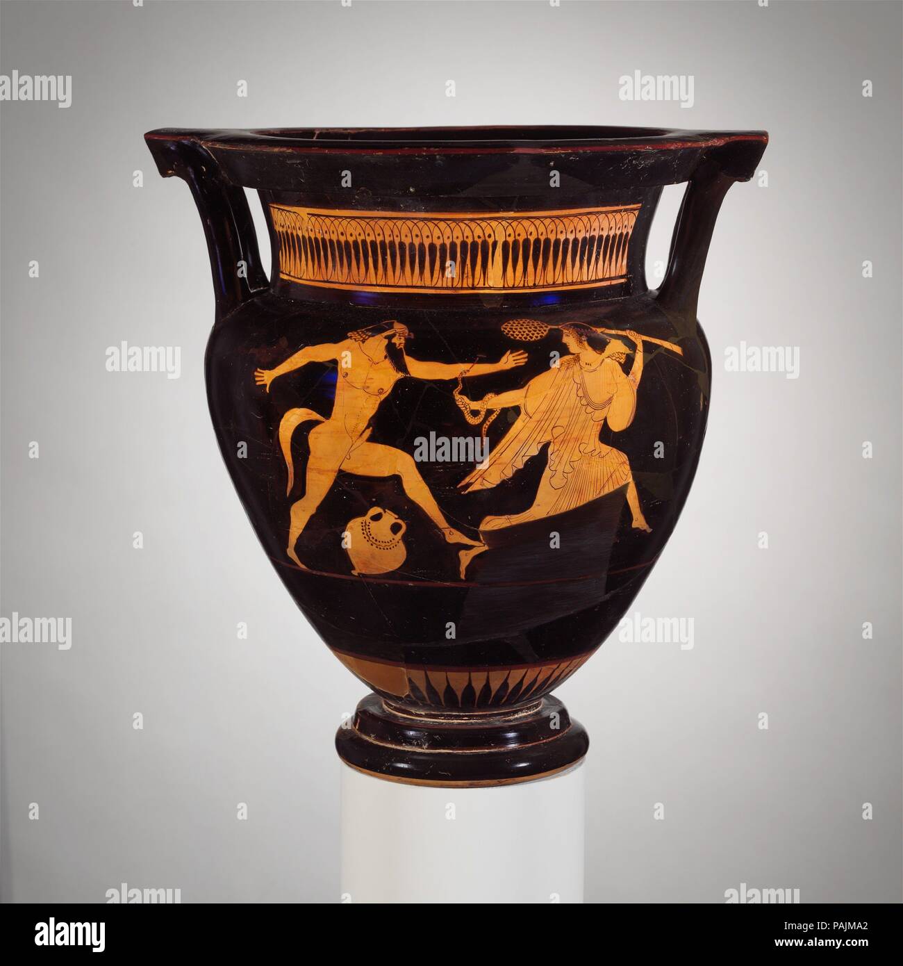Satyr pursing maenad hi-res stock photography and images - Alamy