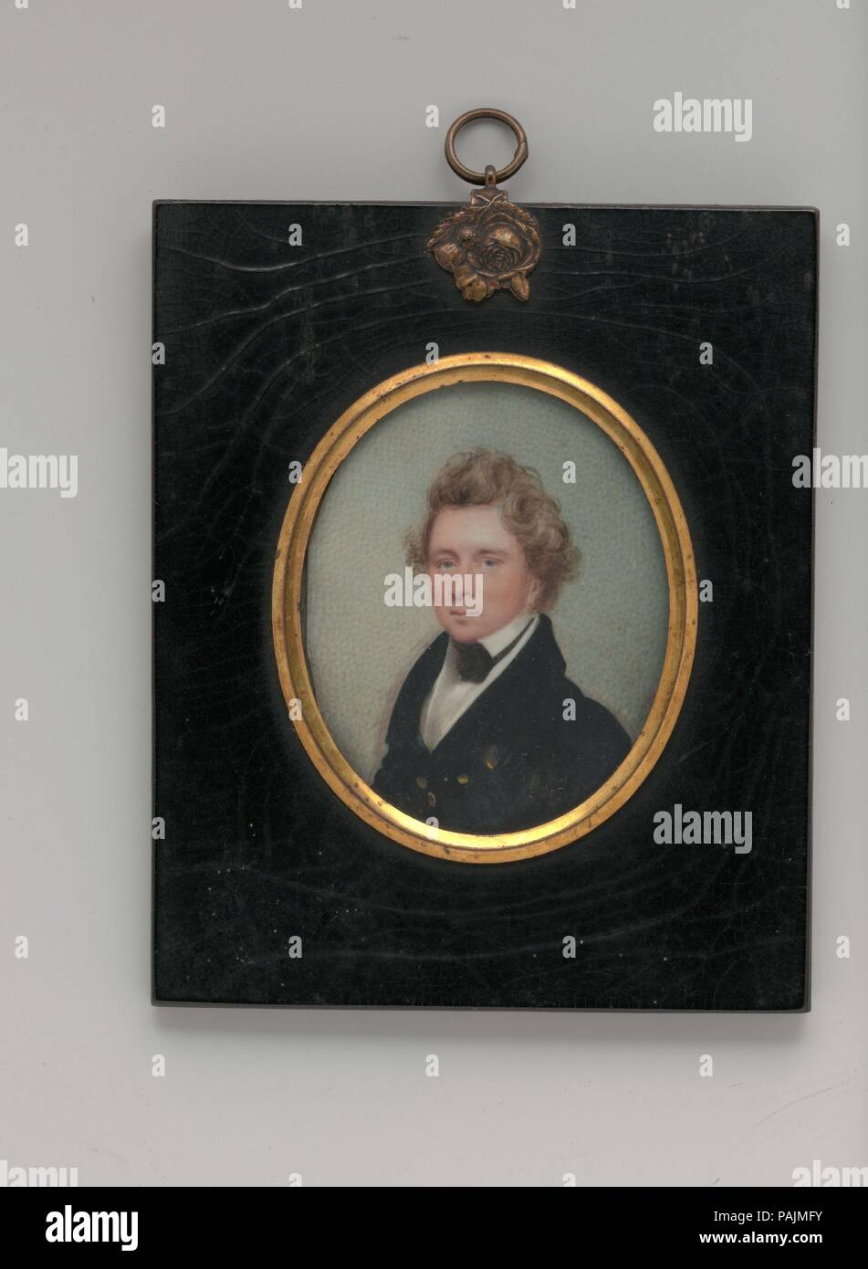 Portrait of a Gentleman. Artist: Edward Crowell Potter (active ca. 1825 ...