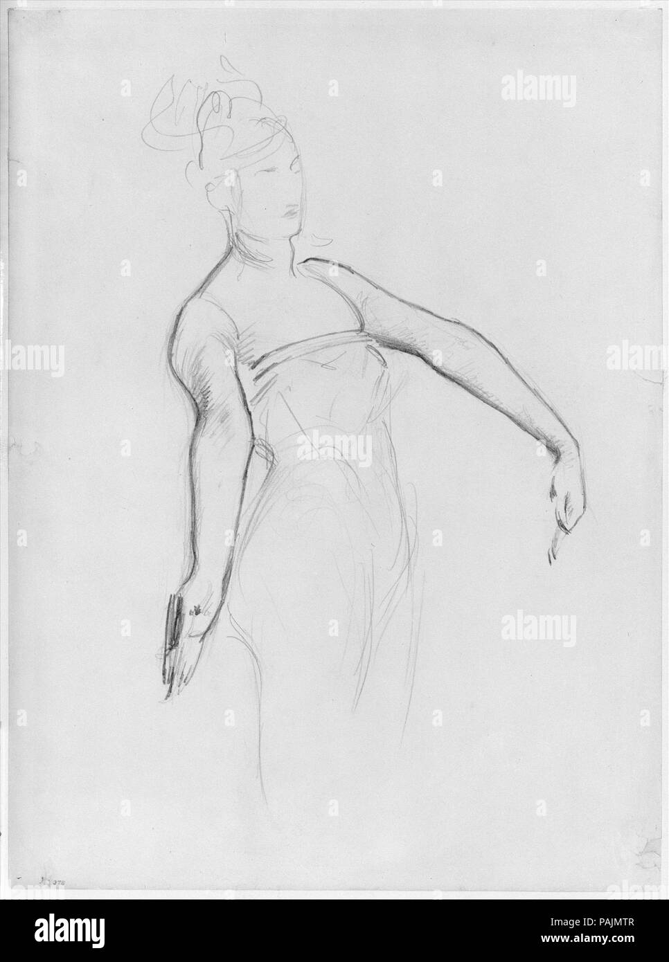 Javanese Dancer. Artist: John Singer Sargent (American, Florence 1856 ...