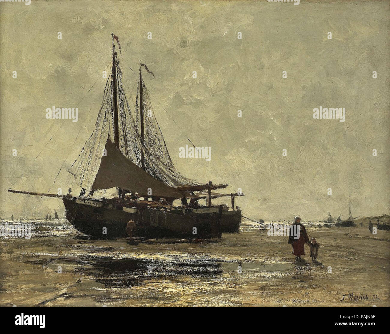 Maris Jacob - Beached Fishing Vessels Stock Photo - Alamy