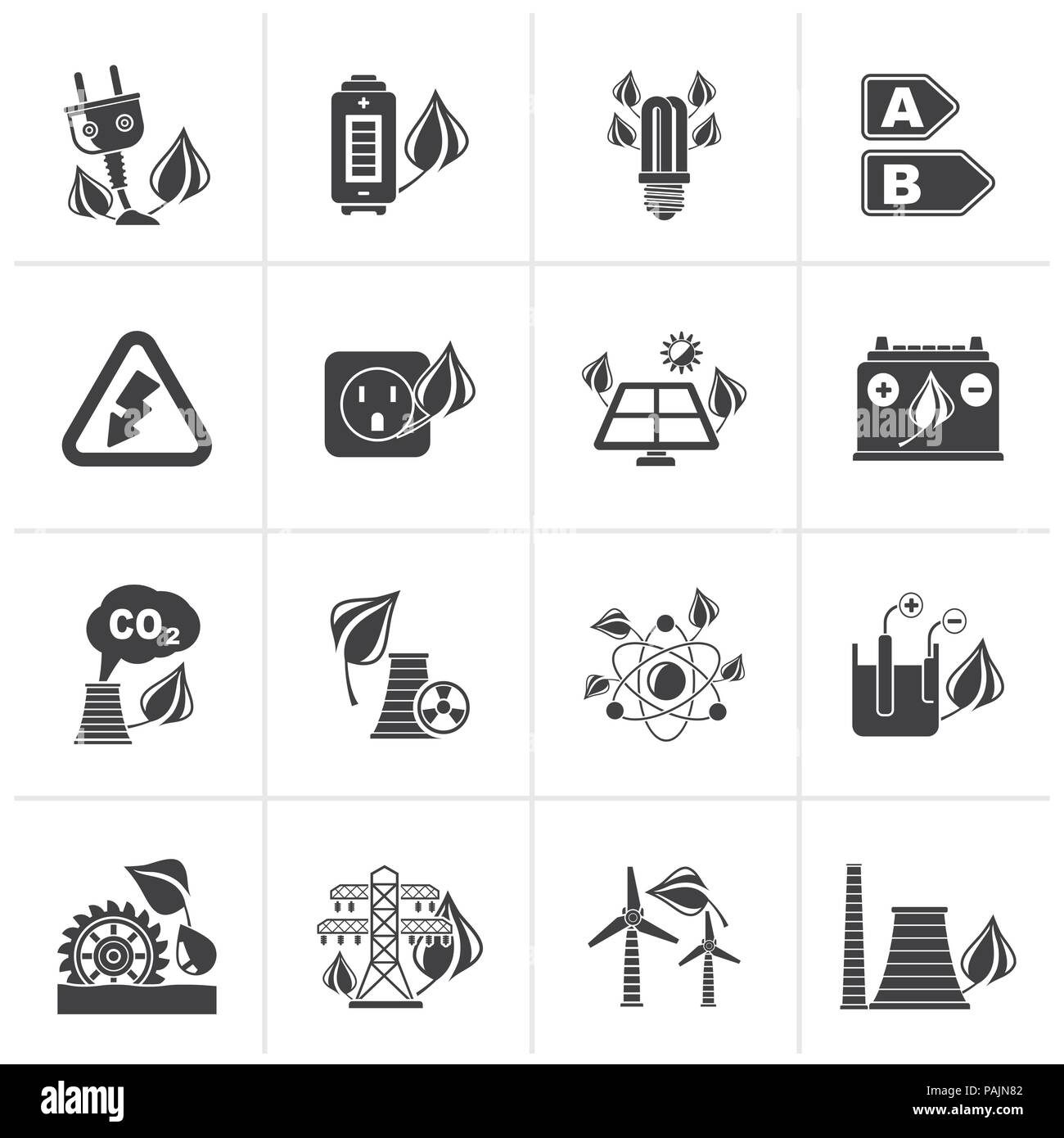 Pole solar panel Black and White Stock Photos & Images - Alamy