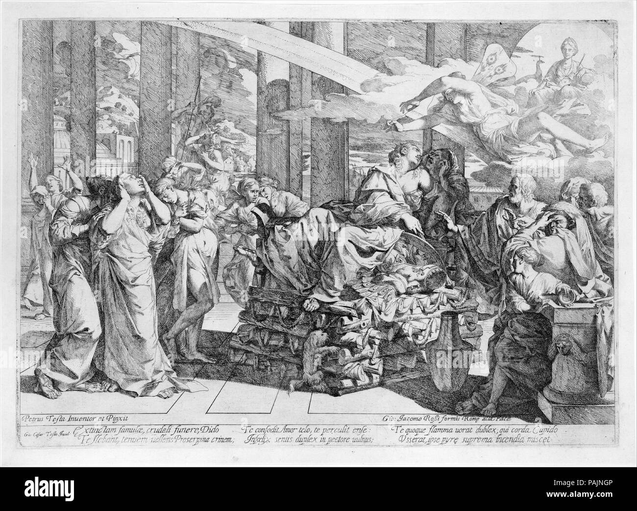 Scrapbook containing Italian Etchings of the XVIth and XVIIth Centuries ...