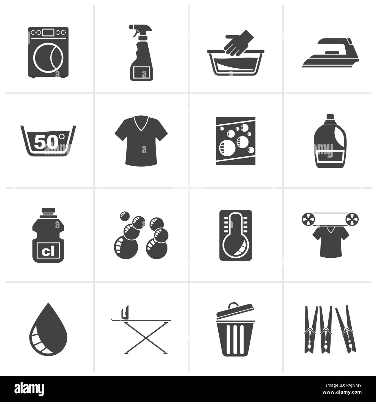 Laver washing Stock Vector Images - Alamy