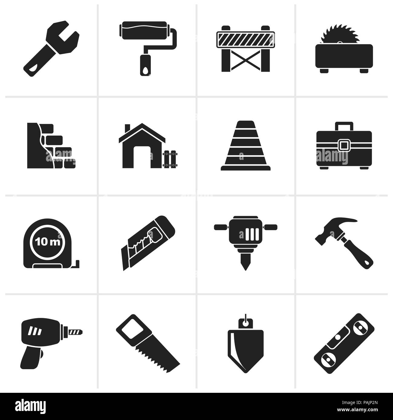 Building Construction Icons