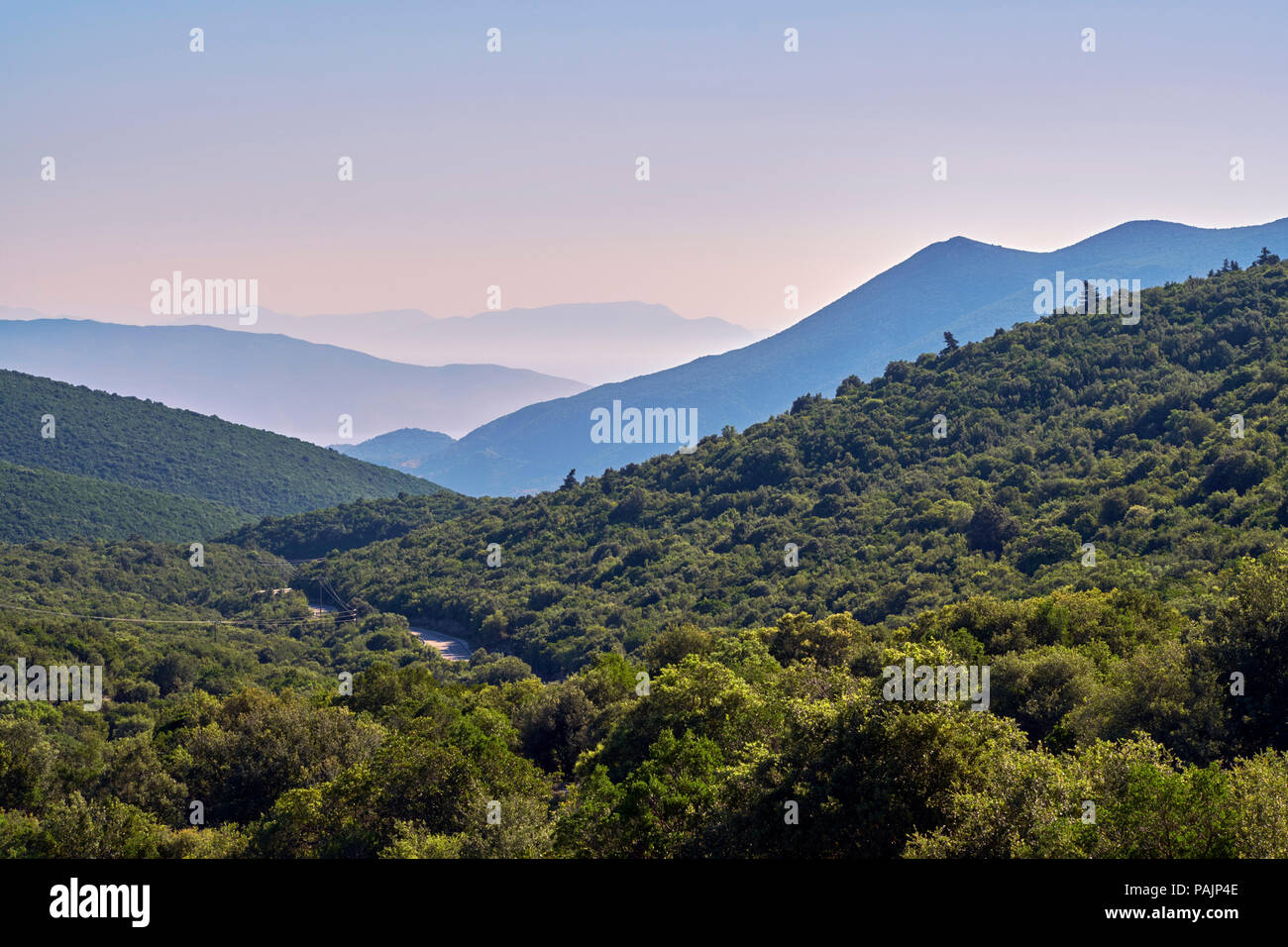 Mount Aenos National Park. Cephalonia, Ionian Islands, Greece Stock ...