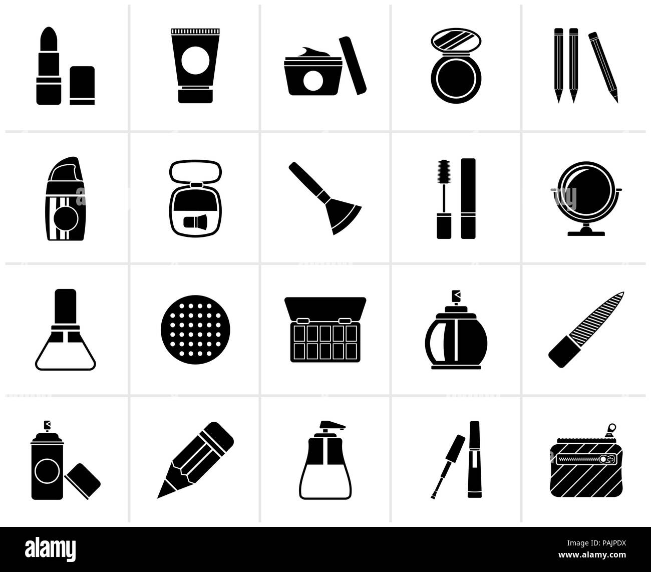 Blush icon black vector Cut Out Stock Images & Pictures - Alamy