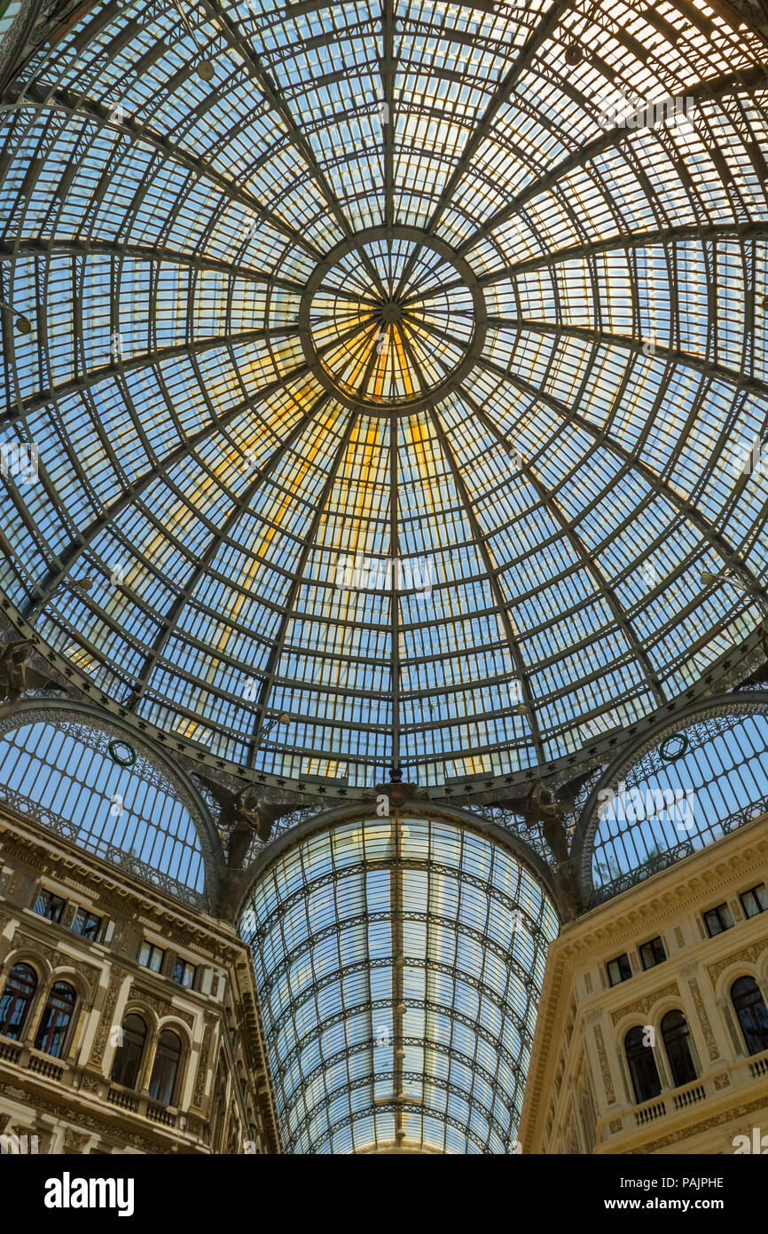 Umberto I Gallery in Naples Stock Photo - Alamy