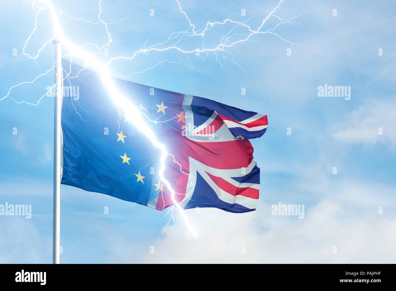 Euro British Flag Stock Photos & Euro British Flag Stock Images - Alamy
