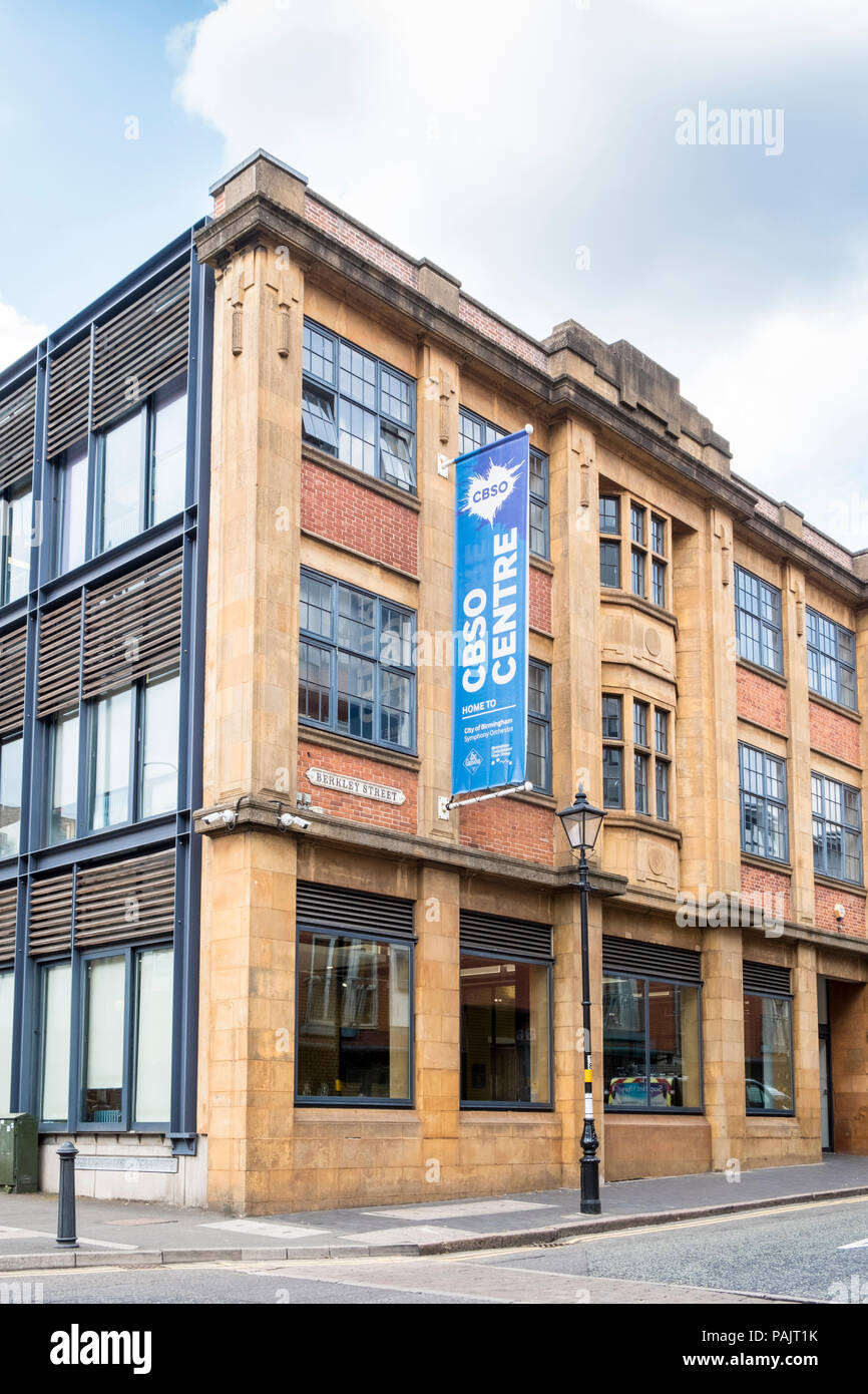 CBSO Centre, the administrative centre and rehearsal rooms of the City ...