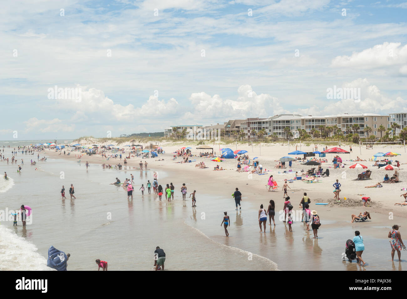 Tybee island beach hi-res stock photography and images - Alamy